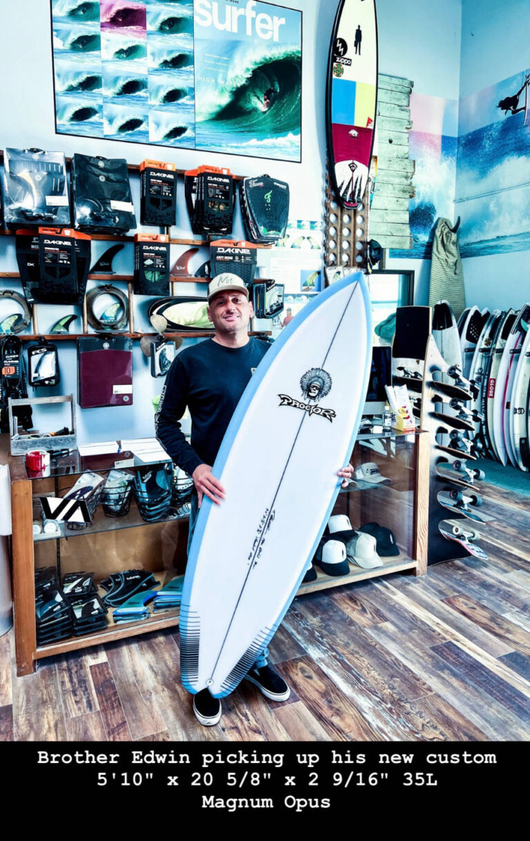Magnum Opus | Proctor Surfboards Worldwide Custom